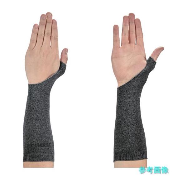 メーカー：トラスコ中山(株)在庫状況：仕入先在庫品納期：お支払い確認後、3営業日以内出荷予定（欠品時は早急にご連絡いたします。）商品特長：●高強力ポリエチレン繊維を使用した、耐切創腕カバーです。●親指に装着することができるのでズレにくく、縫...