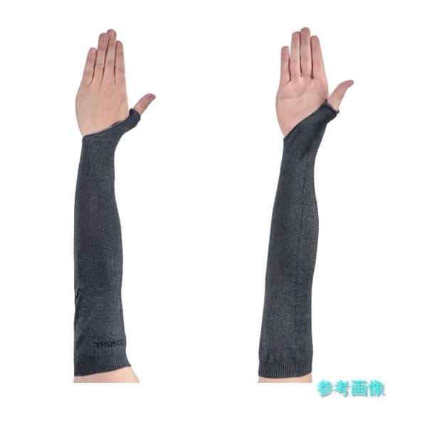 メーカー：トラスコ中山(株)在庫状況：仕入先在庫品納期：お支払い確認後、3営業日以内出荷予定（欠品時は早急にご連絡いたします。）商品特長：●高強力ポリエチレン繊維を使用した、耐切創腕カバーです。●親指に装着することができるのでズレにくく、縫...