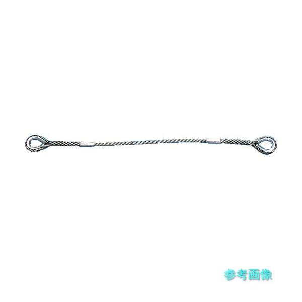 メーカー：トラスコ中山(株)在庫状況：仕入先在庫品納期：お支払い確認後、3営業日以内出荷予定（欠品時は早急にご連絡いたします。）商品特長：●JIS規格適合品のワイヤロープを使用しています。●「労働安全衛生規則第475条」及び「クレーン等安全...