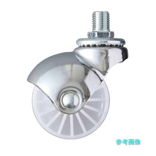 メーカー：ハンマーキャスター(株)在庫状況：仕入先取寄せ品納期：お支払い確認後、8〜10営業日以内出荷予定（欠品時は早急にご連絡いたします。）仕様：●許容荷重(daN)：30●車輪径D(mm)：50●ねじT：M12●ねじピッチ(mm)：1....