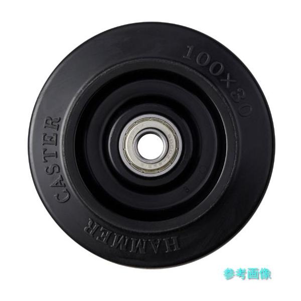 メーカー：ハンマーキャスター(株)在庫状況：仕入先在庫品納期：お支払い確認後、3営業日以内出荷予定（欠品時は早急にご連絡いたします。）商品特長：●グレー車もできます。仕様：●車輪径D(mm)：100●車輪幅(mm)：30●タイプ：車輪のみ●...