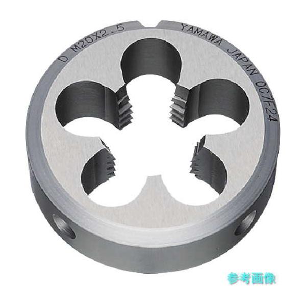 メーカー：（株）弥満和製作所在庫状況：仕入先在庫品納期：お支払い確認後の3営業日以内出荷予定（欠品時は早急にご連絡致します。）商品特長：●ダイスの振れ精度を向上させたソリッドダイスです。●高速度工具鋼（HSS）を採用し、安定した加工を実現し...