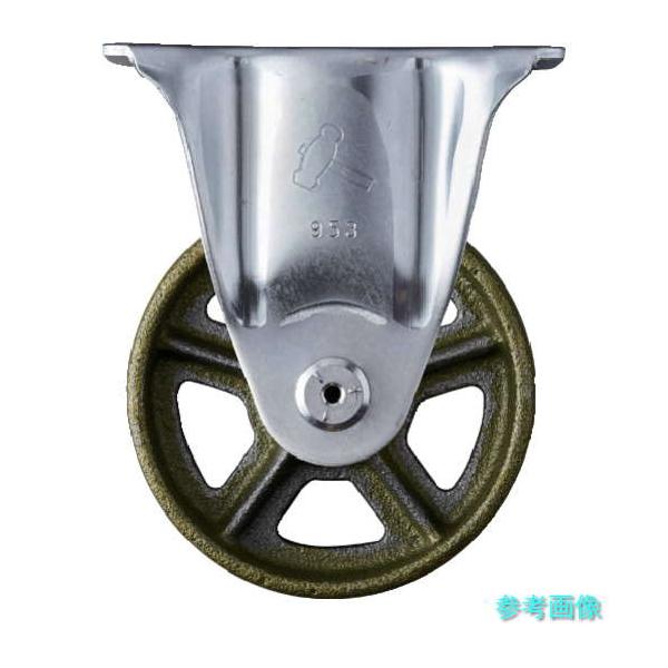 メーカー：ハンマーキャスター(株)在庫状況：仕入先在庫品納期：お支払い確認後、3営業日以内出荷予定（欠品時は早急にご連絡いたします。）商品特長：●旋回式キャスターの４２０Ｓ／４１３Ｓと併用できる固定式キャスターです。●工場、事務所などに多く...