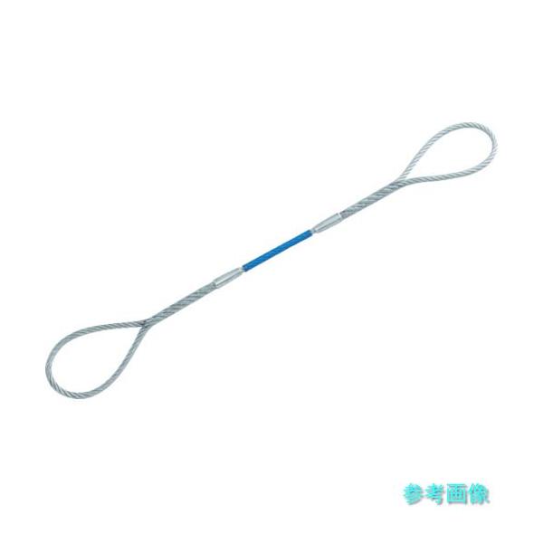 メーカー：トラスコ中山(株)在庫状況：仕入先在庫品納期：お支払い確認後、3営業日以内出荷予定（欠品時は早急にご連絡いたします。）商品特長：●JIS規格適合品のワイヤロープを使用しています。●「労働安全衛生規則第475条」及び「クレーン等安全...