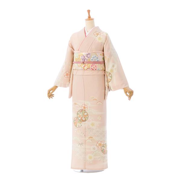 訪問着　付下げ　レンタル☆結婚式、入園、入学式、七五三などにおすすめです☆■対応身長：153〜165cm位まで■サイズ　：〜13号まで　（約）身丈:167 裄丈:68 袖丈:49 前幅:24 後幅:30.5（cm）■色/柄：JAPAN ST...