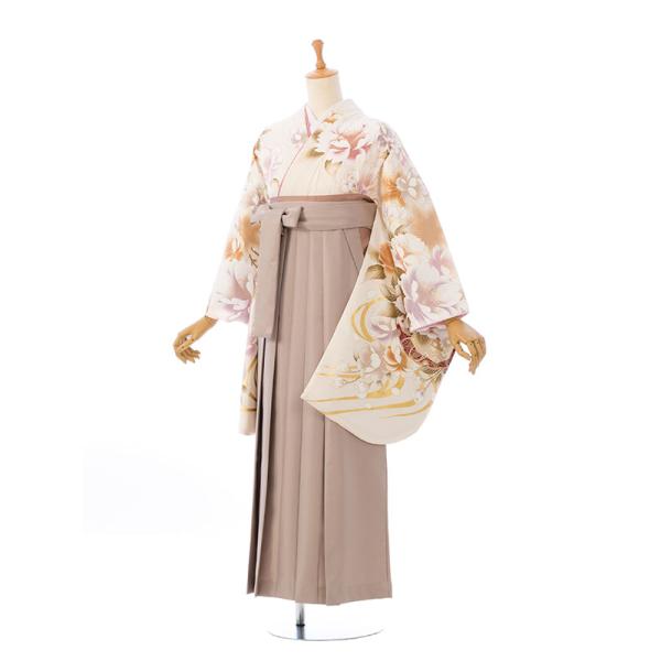 ☆卒業袴　レンタルセット☆HELD660_HDLD660【対応身長・洋服サイズ】■草履使用:158〜163cm前後　■洋服サイズ：7号〜13号くらいまで■裄:約68cm　袴丈:約95cm　袖丈:約76cm　身丈:約109cm■色/柄  着物...