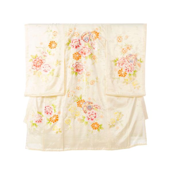 〔夏用着物 単衣 女児 産着レンタル〕フルセットこちらの商品は、夏用の【単衣】(ひとえ)のお宮参りの赤ちゃん着物です。【単衣】の着物とは、見た目は【袷】(あわせ)仕立ての着物と変わりませんが裏地をつけていないため、軽く、涼しくお召しいただけ...