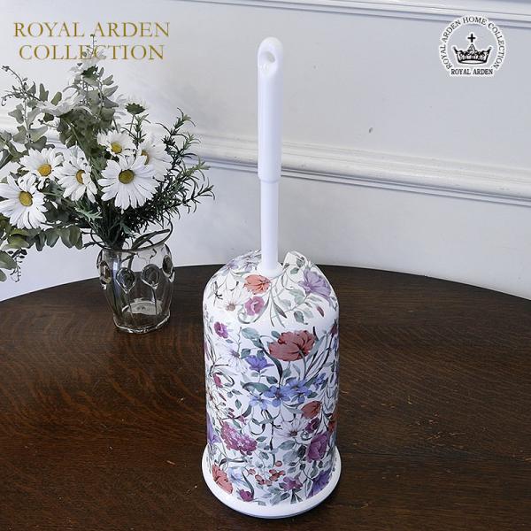 ロイヤルアーデンコレクション英国風の陶磁器を使用したインテリアコレクション。薔薇をモチーフに作られたオシャレなアイテムです。「商品番号」0260395「商品名」ロイヤルアーデン トイレブラシ フラワーズ トイレ用品 陶器 おしゃれ「サイズ」...
