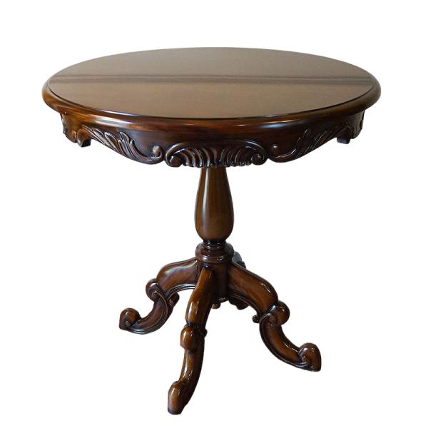 【商品番号】1300102【商品名】コーヒーテーブル 70 Malina Cassili (マリナカッシーリ） 【サイズ】幅 70×奥行 70×高さ 70cm（単位はセンチ）【生産国】インドネシア  【材質＆仕上げ】マホガニー材無垢、ウレタ...