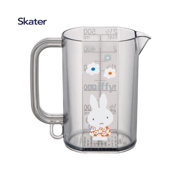 メジャーカップ 500ml ミッフィーモノトーン MMC1 スケーター Skater [4973307675140] 目盛りが読みやすい 逆さ吊りフック穴付き 計量カップ
