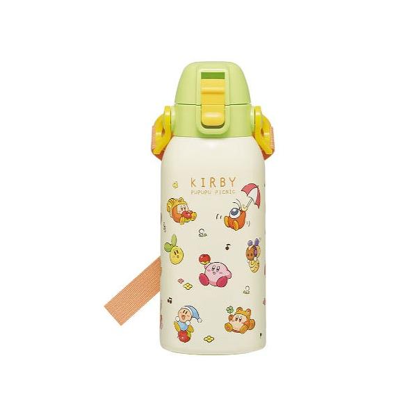 ショルダーベルト付ダイレクトボトル600ml 星のカービィ プププなピクニック スケーター Skater [4973307699023] STCH6