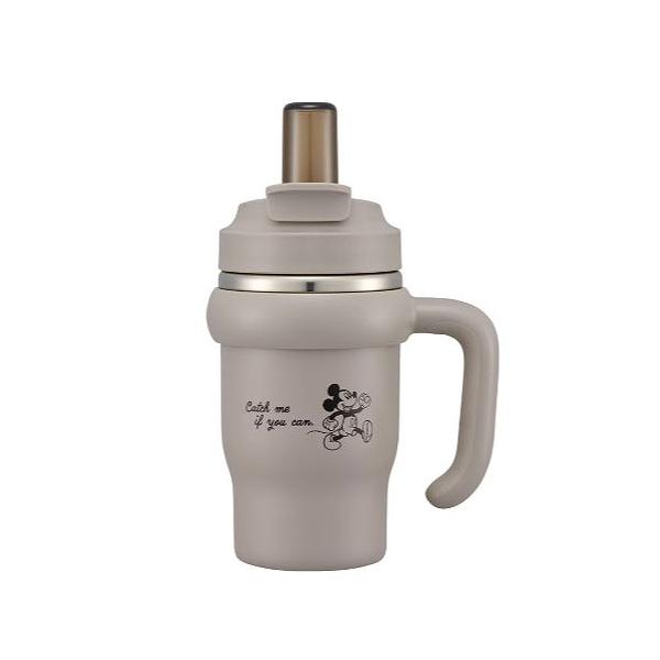ハンドル付2WAYストローステンレスタンブラー570ml ミッキーマウス ディズニー スケーター Skater [4973307725296] STSTB6