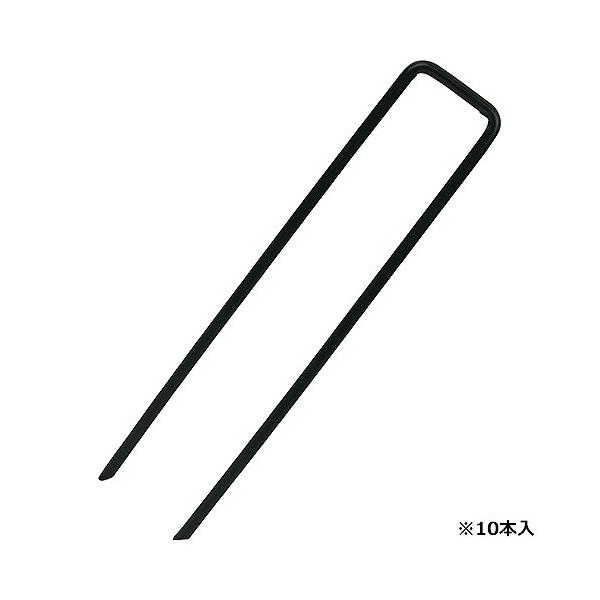 園芸用品 コの字ピングリーン セフティー3 [4977292657419] 10PCS 3.5×15cm 藤原産業