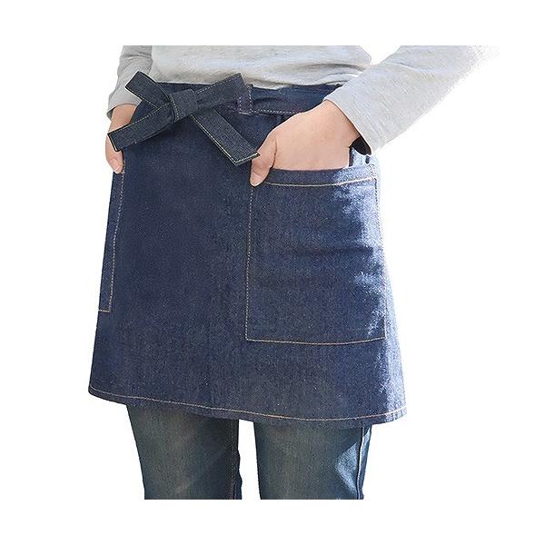 園芸用品 ガーデンデニムショートエプロン セフティー3 [4977292658461] SGDS-1 藤原産業
