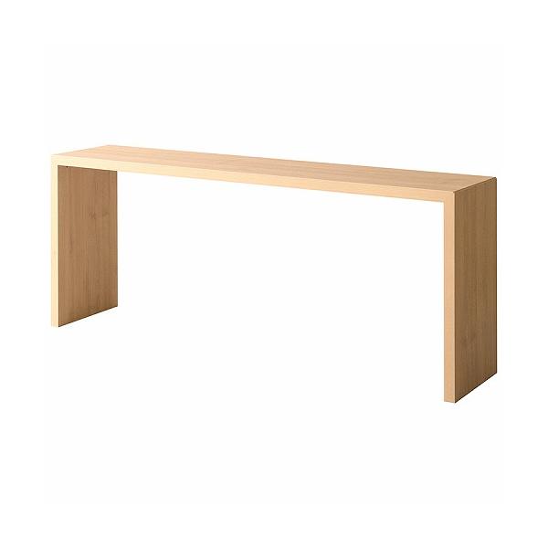 シンプルデスク Visage Neo ビサージュ ネオ DT-1007-NA [511007012] 幅180cm 木目柄 厚み4cmで頑丈 水や傷に強い 宮武製作所