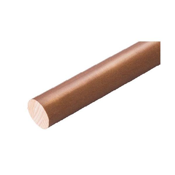 室内用手すり BAUHAUS 35グロス丸棒 4m マツ六 [BB-GD24] φ35×4000mm Dオーク メーカー直送4トン配送 車上渡し 法人様限定 メーカー直送