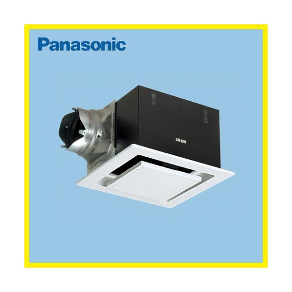 Panasonic 換気扇インテリア性に優れた『フラットパネル形ルーバー』で天井面スッキリ●フラットパネル形ルーバーの低騒音形シリーズ●強-弱　速調付●風圧式高気密シャッター搭載●デュアルテーパーシロッコファンの採用で省エネ・高効率●電源接...