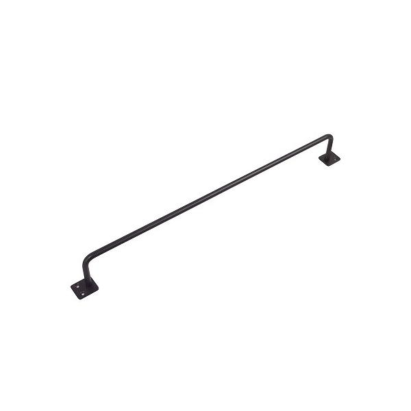 DIY New Hikariアイアンバーブラック 艶消し黒塗装仕上げ 1本入 [SH-IB5040K] H:46.2×L1:370×L2:400 キッチン/ラック/タオル掛け/ 簡単取付 清水
