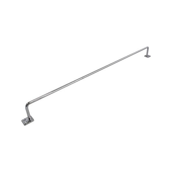 DIY New Hikariアイアンバーシルバー ニッケルクロムメッキ仕上げ 1本入 [SH-IB5060S] H:46.2×L1:570×L2:600 キッチン/ラック/タオル掛け/ 簡単取付 清水