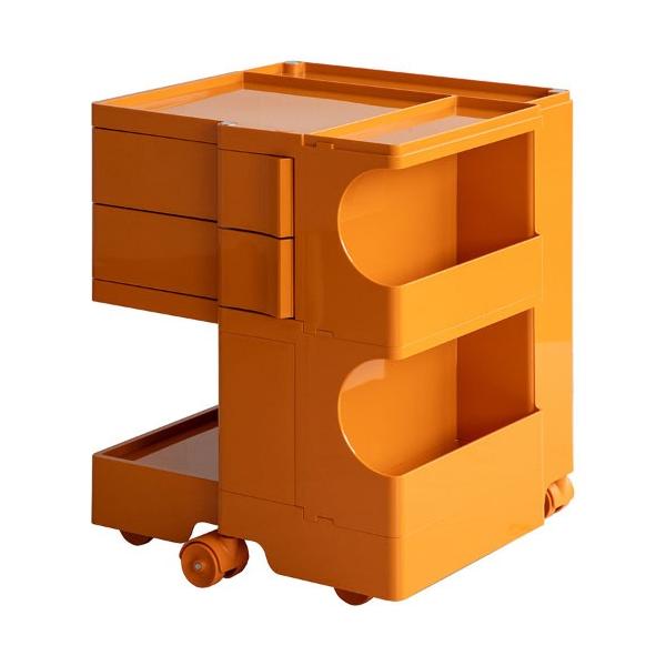 マルチワゴン Pluna プルーナ ロータイプ オレンジ 完成品 キャスターのみ取り付け [562003011] WG-H003-OR 宮武製作所 メーカー直送