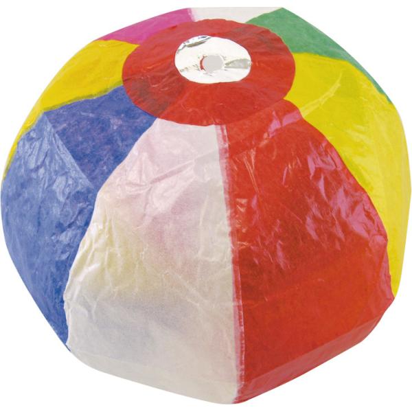雨の日でもお部屋で遊べる！紙風船×1【サイズ】φ160mm5g