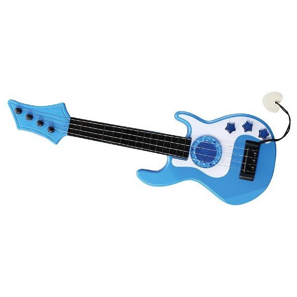 楽しいメロディが流れるベース型玩具！メロディ11曲付単3電池3本付【サイズ】330×110×25ｍｍ【セット内容】本体×1 【重さ】156g【材質】PS