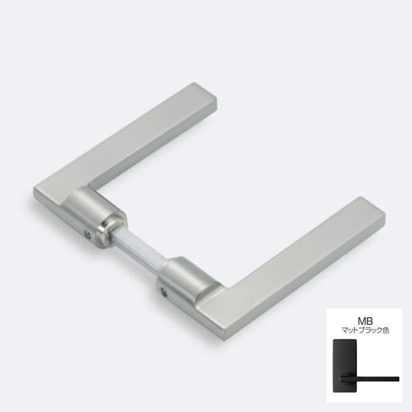 L11レバーハンドル色 MB(マットブラック)対応ドア厚:30mm〜40mm[材質]アルミ合金[仕上げ]MB色※こちらの商品のお色はMB(マットブラック)となります。