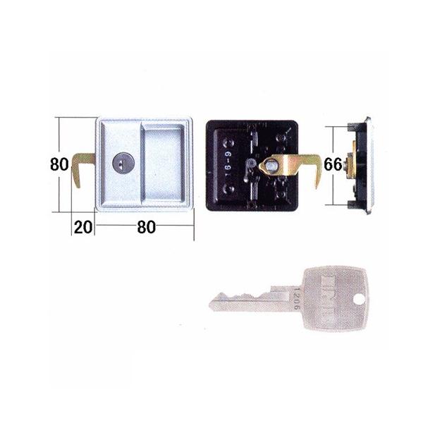 イナバ物置 交換用物置錠【MBX】イナバ物置のMBWに使用されている、鍵の交換セットになります。商品の形状・寸法図などを必ずご確認下さい。<商品詳細>◆型番 MBX◆キー本数 純正キー２本◆適合物置 MBX型物置など【その他】◆...