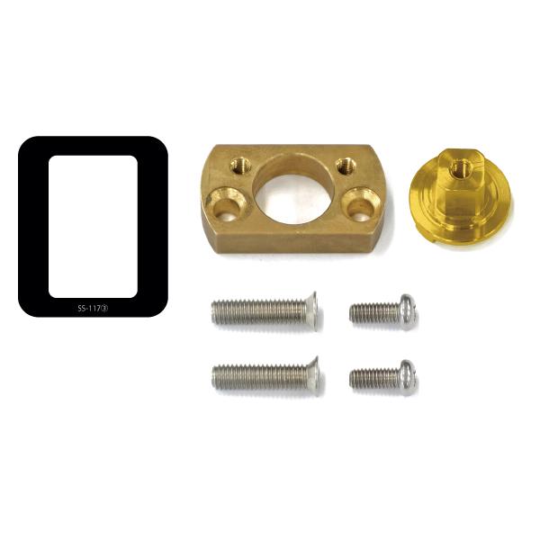 インターロックを、三協立山アルミ社製玄関扉（フロント刻印：MIWA FDG2）に取り付ける為のアタッチメントです。サブボディの取り付けには必ず必要なアタッチメントです。対応扉厚:40mm※使用されているシリンダーがMIWA社PSタイプに限り...