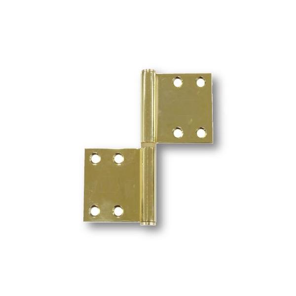 サイズ：2.0×102×89カラー : 金色材質 : SUS430付属品 :  ステン＋木ネジ3.5×25