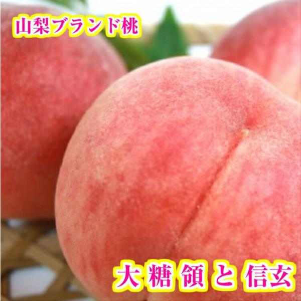 【発売日：2026年07月15日】特秀桃の大糖領と信玄は、山梨県で丹精込めて育てられた最高級の桃です。特に高い糖度を誇り、甘さが格別なこの桃は、お中元や特別なギフトに最適です。光センサーによる厳選された大玉の桃は、美しい外観とみずみずしい食...