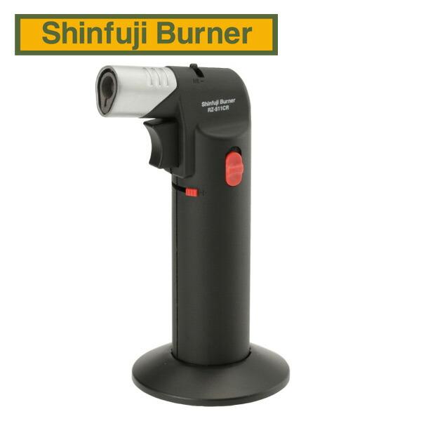 【送料無料】新富士バーナー(Shinfuji Burner) 充てん式トーチ スポットフレーム プロ RZ-511CR●本体サイズ：幅9×奥行7×高さ14.6cm　重量202g●ガス消費量：0.28g/分●発熱量：0.23kW(200kca...