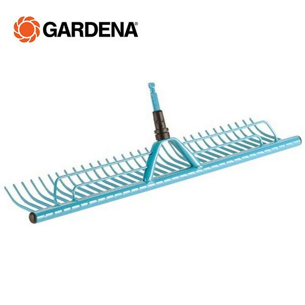 【送料無料】ガルデナ(GARDENA)コンビシステム 芝生レーキ 60cm幅 3381-20 901044901本体サイズ幅18×奥行59×高さ11.5cm　重量900g材質高品質スチール、Duroplastコーティング仕様●原産国：チェコ...