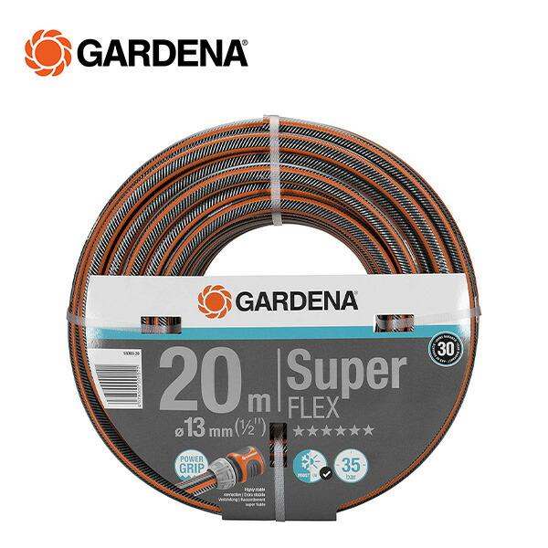 【送料無料】ガルデナ(GARDENA)プレミアム SuperFLEXホース 13 mm(1/2") 長さ20m 18093-20 967250301本体サイズ幅37×奥行37×高さ8.5cm　重量2.68kg材質PVCスパイラルメッシュ仕様...