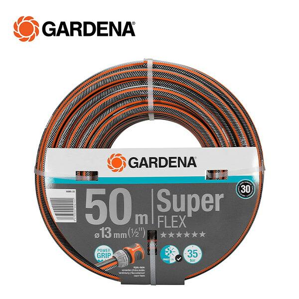 【送料無料】ガルデナ(GARDENA)プレミアム SuperFLEXホース 13 mm(1/2") 長さ50m 18099-20 967250901本体サイズ幅37×奥行37×高さ19cm　重量6.6kg材質PVCスパイラルメッシュ仕様●原...