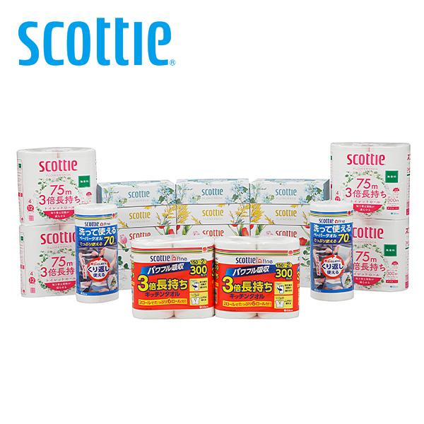 【送料無料】日本製紙クレシア スコッティ 長持ち用品 詰め合わせ ティッシュペーパー トイレットペーパー キッチンタオル材質ティッシュ・トイレットロール：パルプ、紙パック等リサイクルパルプキッチンタオル：ピュアパルプ100%ペーパータオル：...