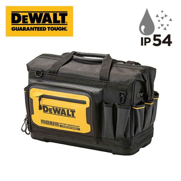 【送料無料】デウォルト DEWALT DEWALT 角型バッグ 工具収納 IP54防水防塵 DWST60104-1本体サイズ幅50.8×奥行29×高さ31cm　重量2.3kg材質1680デニールターポリン、ポリマー(底部)商品説明●IP54...