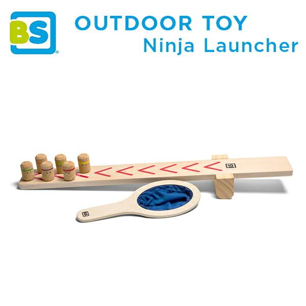 【送料無料】ビーエストイズ BS Toys BS忍者キャッチャー 木のおもちゃ (4歳から) ランチャー TYBSTGA429本体サイズ幅8.5×奥行65×高さ5.5cm　重量730g材質木、合板、コルク、ポリエステル仕様●原産国：中国商品...