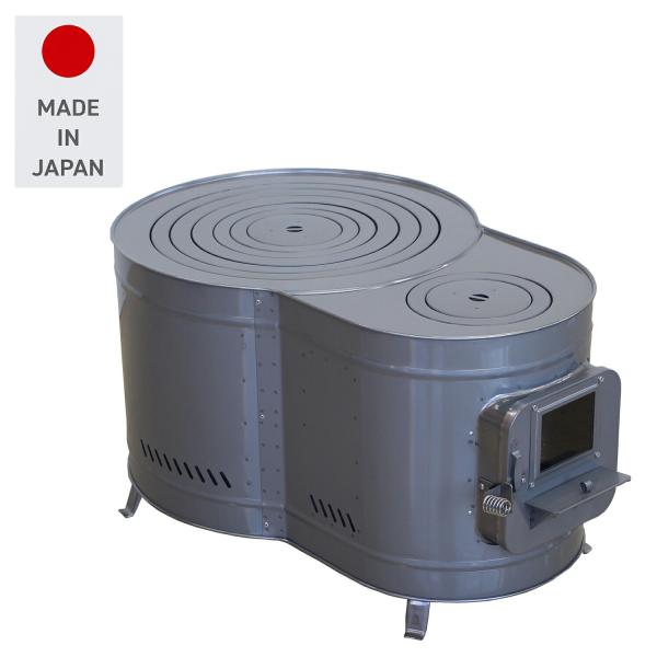 【送料無料】ホンマ製作所 HONMA 薪ストーブ 時計型 特大サイズ 二次燃焼機能付き 日本製 AF-76本体サイズ幅52.5×奥行89.4×高さ41.1cm　重量14kg材質鉄仕様●原産国：日本商品説明●ホンマ製作所1番人気の時計型ストー...