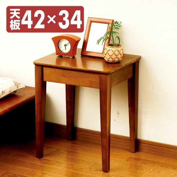 【送料無料】YAMAZEN ヤマゼンサイドテーブルBST-4035（DOL）　ダークオリーブ ●本体サイズ：幅42×奥行34×高さ50cm　重量5kg ●材質：天然木ラバーウッド（アミノアルキド樹脂塗装） ●原産国：インドネシア●組立品です...