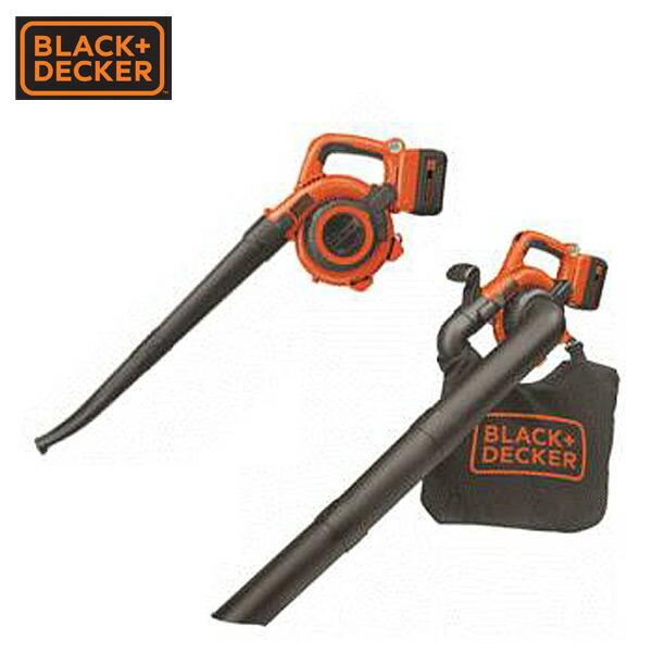 【送料無料】ブラックアンドデッカー(BLACK＆DECKER) 36V 2.0Ahリチウムブロワーバキューム GWC36N本体サイズ(ブロワ―)：幅98×奥行19×高さ29cm 重量：2.4kg(バキューム)：幅125×奥行27×高さ29c...