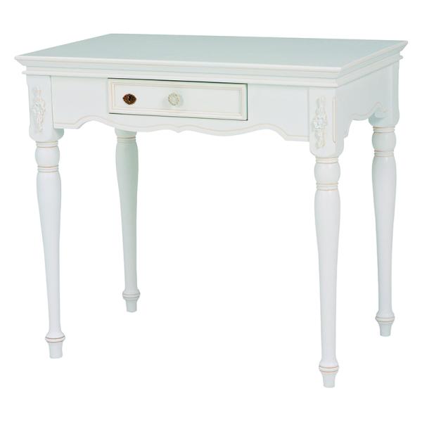 ○カラー：ホワイト○サイズ:(約)幅80×奥行50×高さ74cm○素材:主材:マホガニー■送料 送料無料（北海道・沖縄・離島は別途送料がかかります） ※実物とは微妙に色が異なる場合がございます。【★検索用:コンパクト,省スペース,大型,折り...