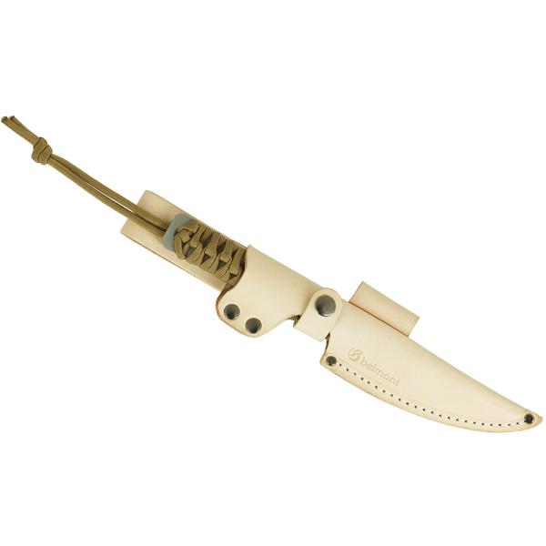 ベルモント belmont フィールドナイフ-倭-yamato  BM164　アウトドア　硬さ、耐摩耗性に優れた高強度のステンレス鋼(SUS6A)を使用。約90gと超軽量かつ力の入りやすいフルタングブレードを採用し、バトニングや調理など幅広...