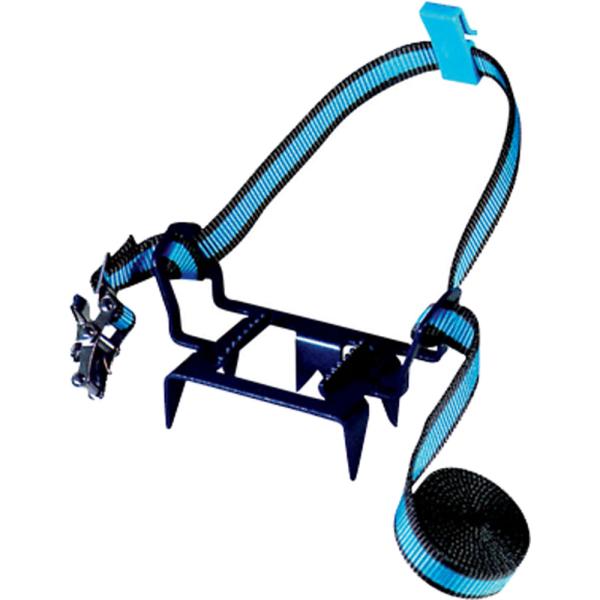 ベルモント belmont 軽アイゼン7SEVEN バンド・ケース付  アイゼン 軽アイゼン 登山 雪山 滑り止め   BS010　アウトドア　靴に良くフィットする、遊びのない三角形構造。