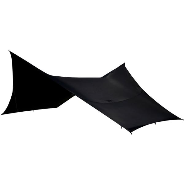 カナディアンイースト Canadian East フィールドタープヘキサST ブラック Field Tarp Hexa-ST BLACK ポール別売 六角形 日よけ 雨よけ ファミリー グループ キャンプ レジャー  CETO1020N　ア...