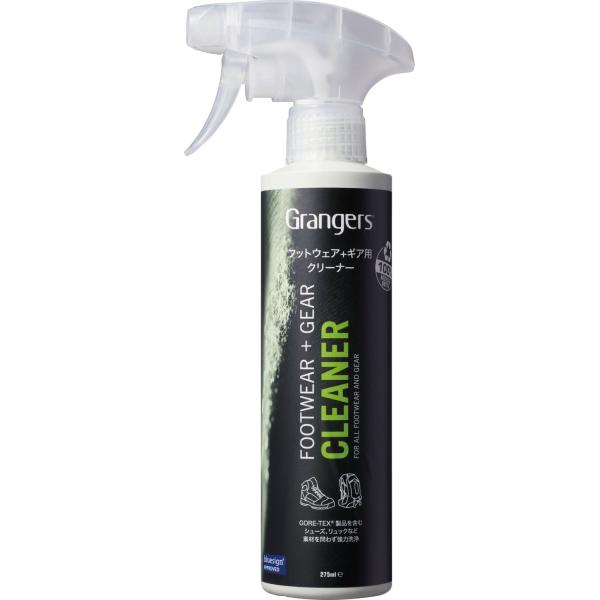グランジャーズ Granger's シューズ・リュッククリーナー 汚れ落とし FW+ギア クリーナー 275ml  1500011　アウトドア　素材にダメージを与えることなく、強力な洗浄力で汚れを落とします。水性なので環境に優しく、生物分解...