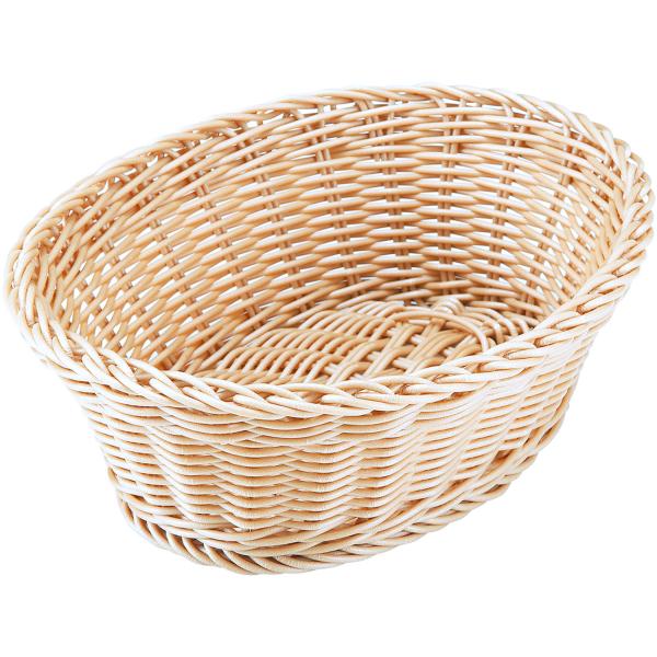 カルエティラタン Quartier latin 洗えるバスケット ルンド オーバル ビスケット 楕円形 器 盛り付け 食器 ディスプレイ 電子レンジ対応 パン お菓子 フルーツ スイーツ カトラリー 調味料  868057　アウトドア　まる...