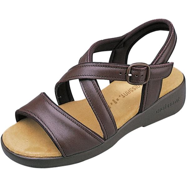 クロワッサン CROISSANT 婦人革バックバンド レディース サンダル 靴 シューズ フットウェア おでかけ フェス 遊園地 4cmヒール 本革 Zバンド ウォーキング 散歩 タウンユース  CR4591 208　マシュマロの履き心地、...