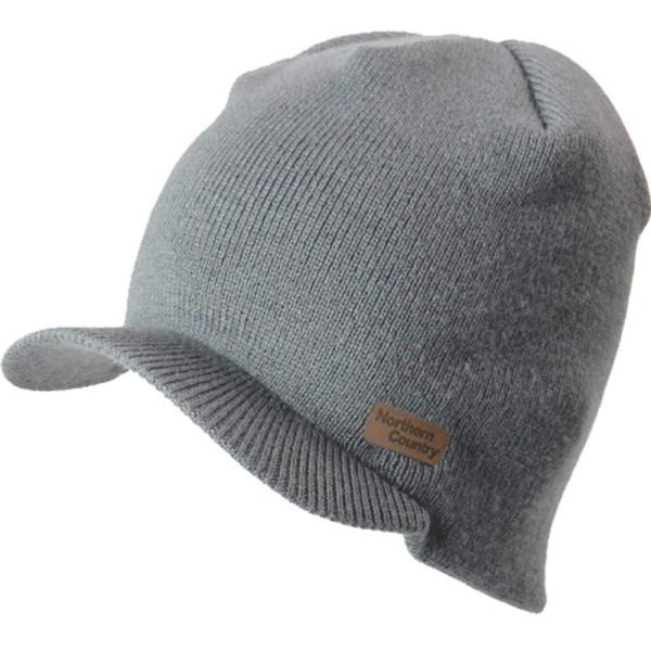 ノーザンカントリー northern country ニットキャップ ウィンタースポーツ 冬 スキー 雪山 スノーボード 防寒 つば付 帽子 ヘッドウェア アクセサリー 雪合戦 通学 寒さ対策 ファッション  NA9219 GY　スノーボー...