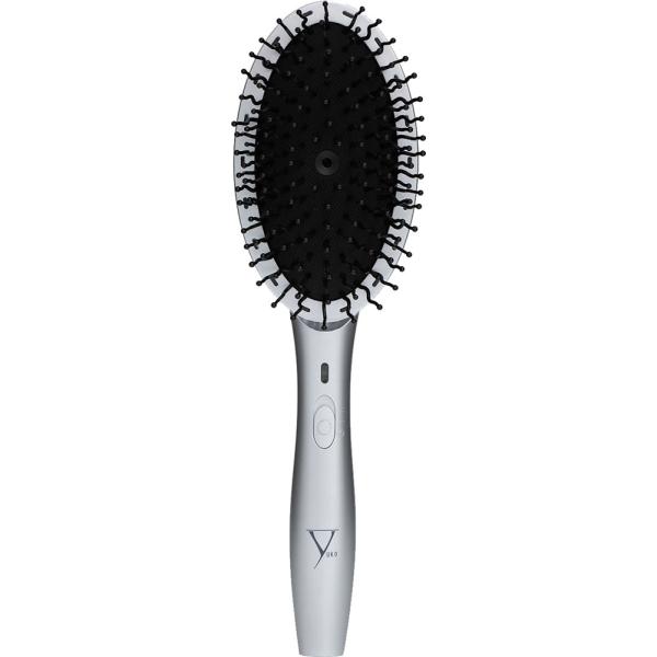 ファイテン Phiten YUKO デイリーケア LEDヘアブラシ 電動 マイナスイオン ヘアケア ヘアブラシ サラサラ 健光浴 美髪 振動 うるおい コードレス  HDC80007　バイブレーション×健光浴(R)×マイナスイオンを搭載。大...